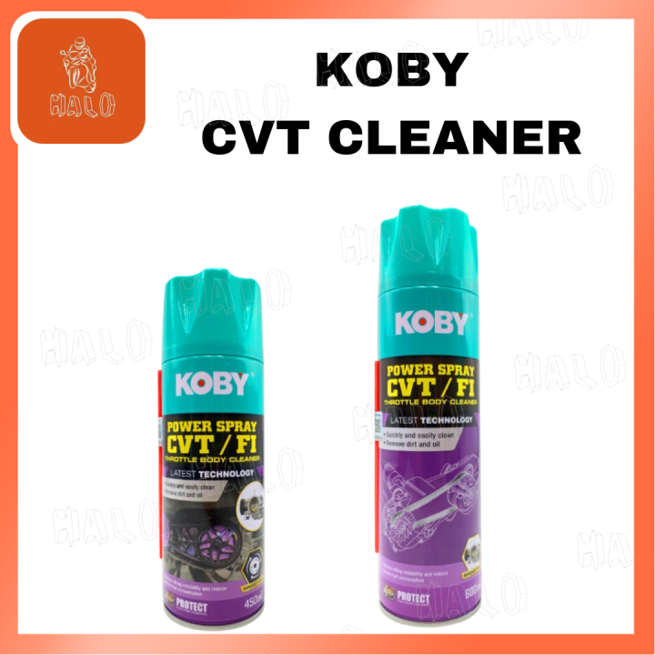 [HALO MOTOR] KOBY SPRAY THROTTLE BODY AND CVT/FI CLEANER | Lazada PH