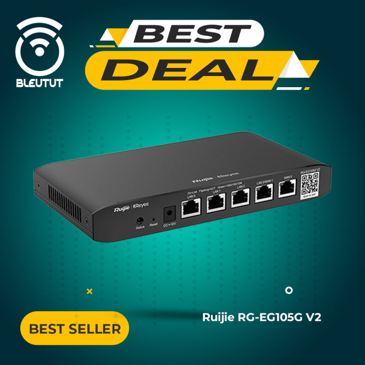 Ruijie RG-EG105G-V2 5-Port Gigabit Cloud Managed router | Lazada PH