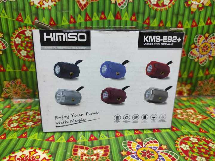 Kimiso Portable Speaker KMS E92 | Lazada PH