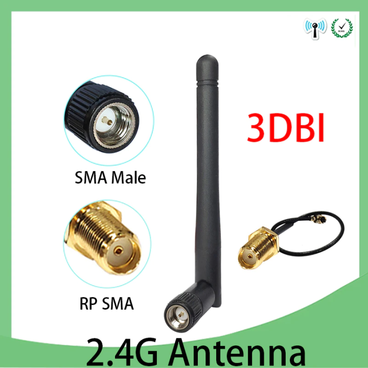 Circuitrocks 2.4Ghz antenna wifi 3dbi pbx SMA male 2.4G | Lazada PH
