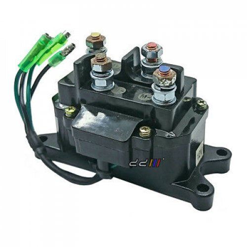 12V 200AMP ATV Winch Solenoid Relay Contactor Winch Win Penghubung ...