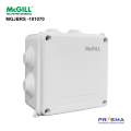 McGILL Weatherproof Junction Box 100x100x70mm with Rubber Seal MGJBRS ...