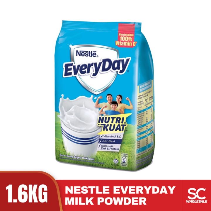 Nestle Everyday Full Cream Milk Powder Softpack 1.6kg | Lazada