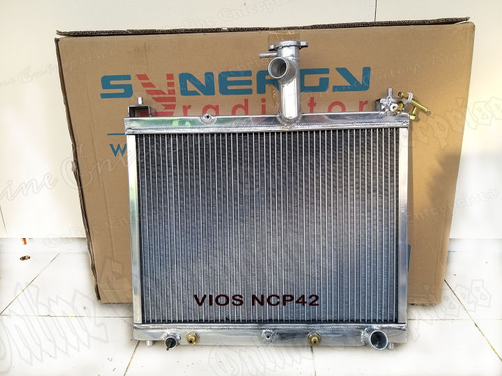 SYNERGY aluminum Radiator NCP42 Alloy Radiator Toyota Vios Ncp42 yaris ...