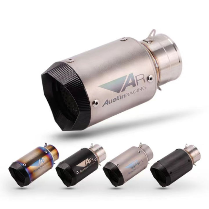 【Spot】51mm AR exhaust Austin Racing Inlet universal Muffler Pipe ...