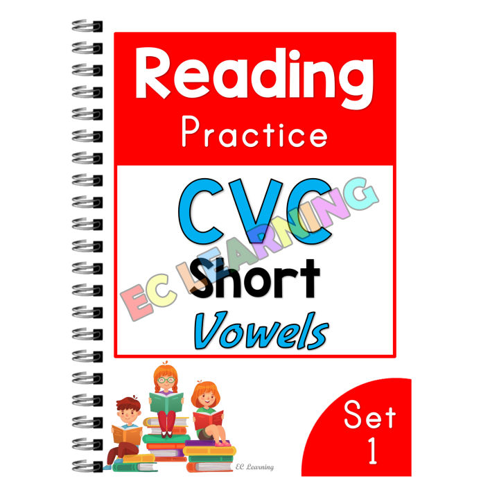 CVC Short Vowels Reading Practice | Lazada PH
