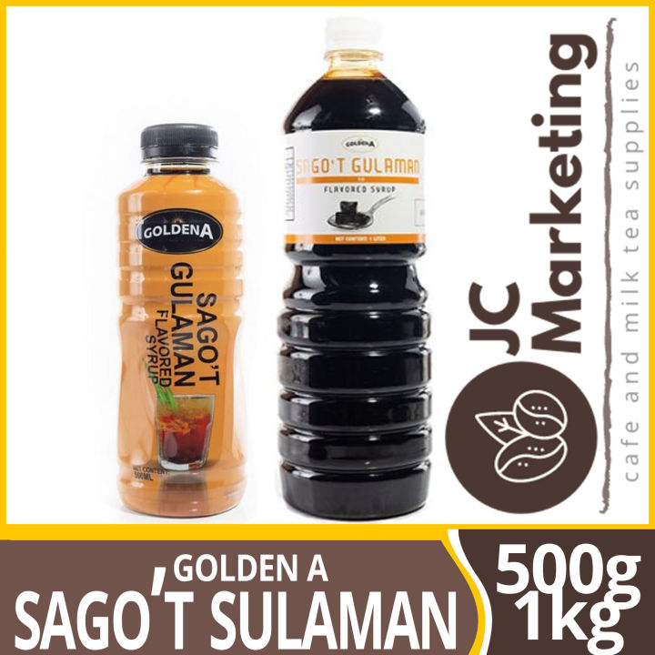 Golden A Sago't Gulaman Syrup 500g & 1L New* Less Sugar ♦Best Selling ...
