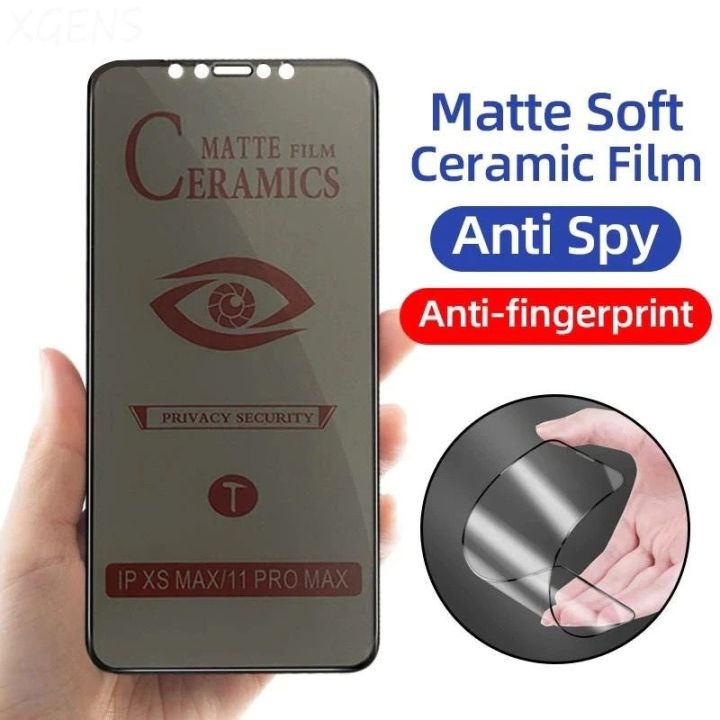 TEMPERED GLASS SPY MATTE CERAMIC REDMI 8/9/9A/9C/9T/10/12/12C/13C/10C/8A/7/A1/A2/8A PRO/A1/A2 ...