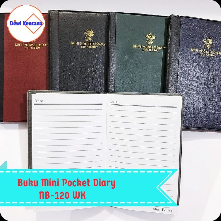 Buku Saku Mini Pocket Diary NB-120 WK / Buku Agenda Kecil | Lazada Indonesia