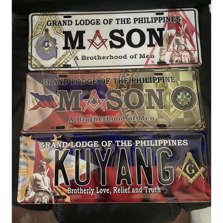 MASON Car Motor Galvanized Embossed plate(Makapal) - For MASONRY ...