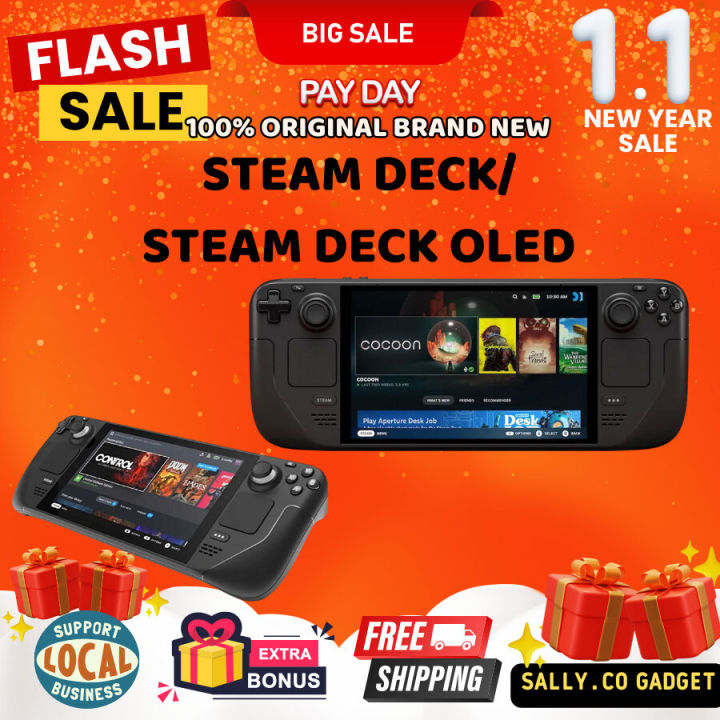 [Ready Stock] Steam deck/OLED Handheld steamdeck Computer Game Console ...