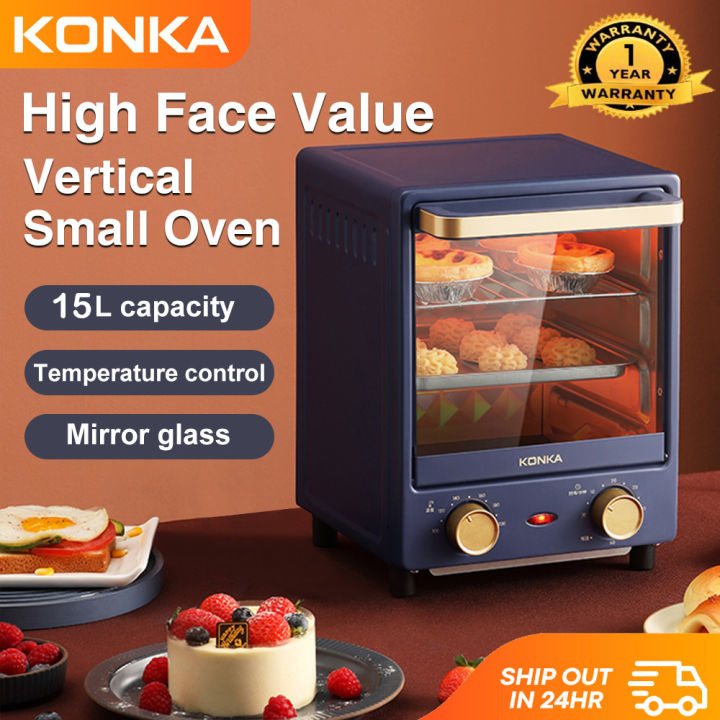 KONKA 15L Electric Oven Multi-function Automatic Oven Vertical ... KONKA 15L Electric Oven Multi-function Automatic Oven Vertical ...