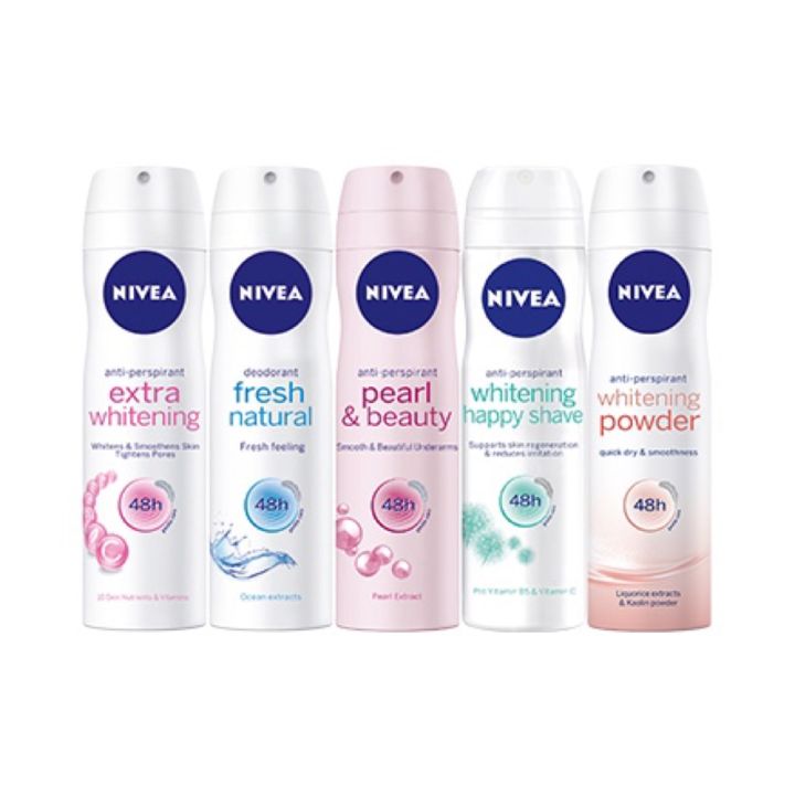 Nivea Body Spray For Women 150ml | Lazada Singapore