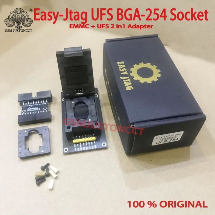 2024 Newest ORIGINAL Easy-Jtag Plus UFS BGA-254 Socket / EMMC254(EMMC ...