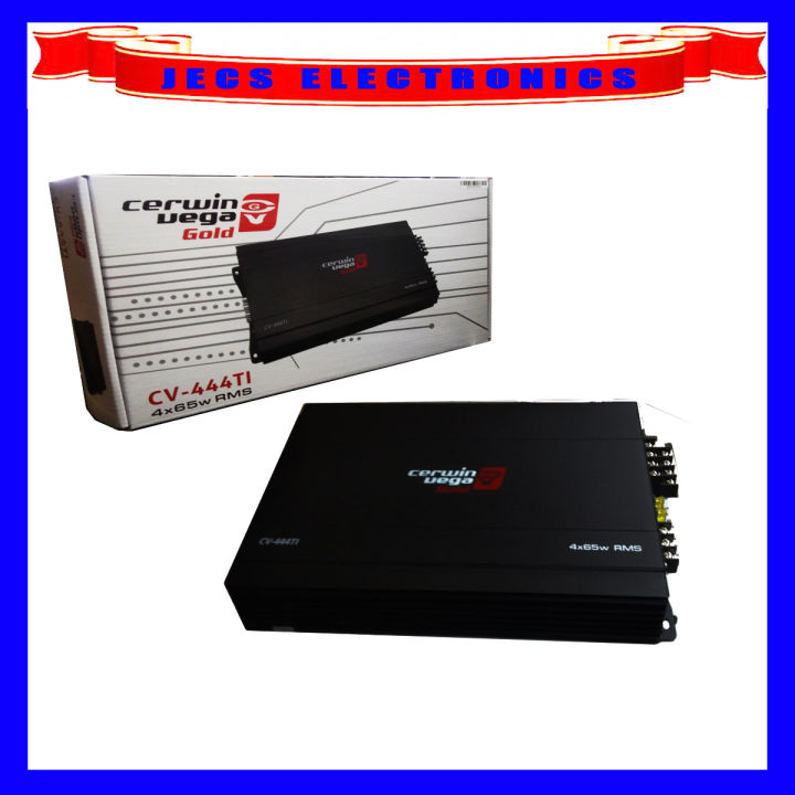 CERWIN VEGA GOLD CV-444TI AMPLIFIER | Lazada PH