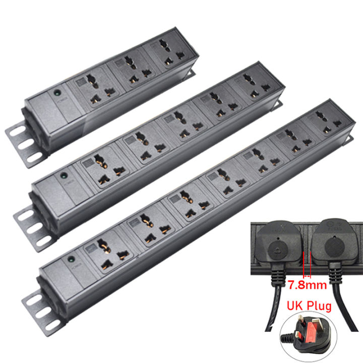 Pdu Power Distribution Unit With 2 3 4 5 6 7 8 9 10 11 12 13 14 Ways Universal Socket Led Iec