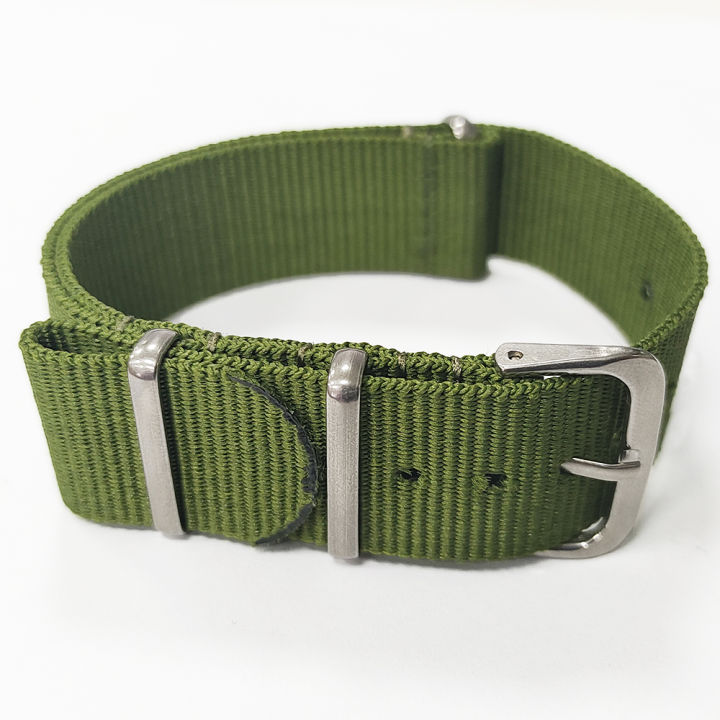 NATO Nylon Watch Strap Fabric Watchband Belt Canvas Nylon Watch Bands ...