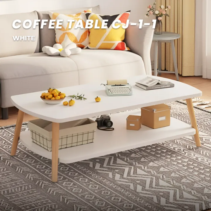 Meja Ruang Tamu 2 Tingkat Minimalis Table Coffe Modern - Meja Sudut ...