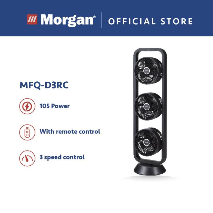 MORGAN MFQ-D3RC CIRCULATION FAN OSCILLATION (3X45W) | Lazada