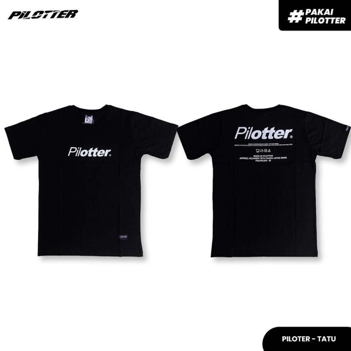 KAOS PILOTTER PILOTTER TATU | Lazada Indonesia