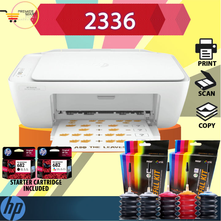 (PROMOTION) HP DeskJet Ink Advantage 2336 All-in-One Printer (Print ...