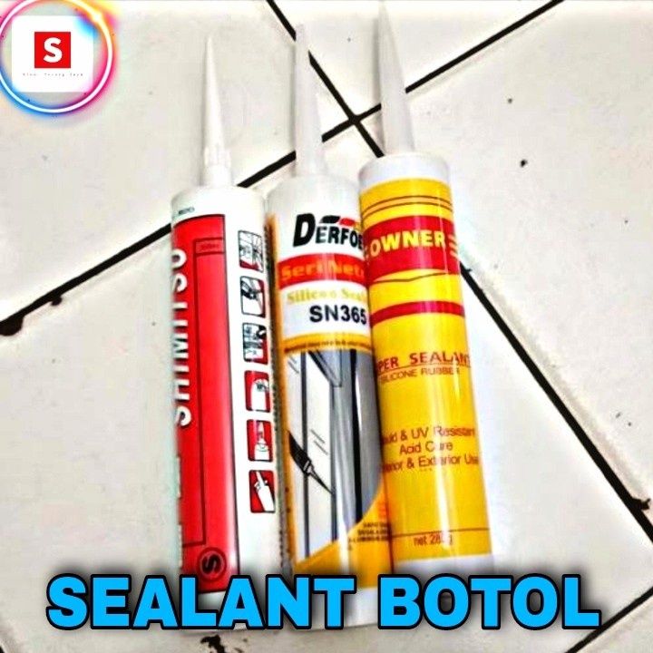 Sealant Botol SNI (Putih / Hitam / Transparan / Clear) | Lazada Indonesia