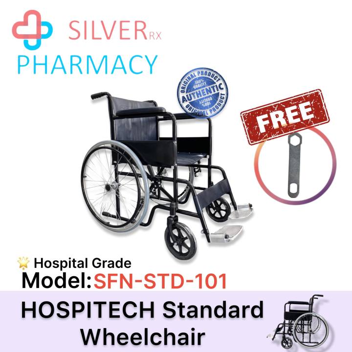 [Hospital Medical Grade] Hospitech Standard Wheelchair [Model SFN-STD ...