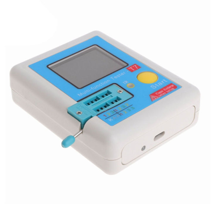 LCR-T7 T7 Transistor Tester TFT Diode Triode Capacitance Meter LCR ESR ...