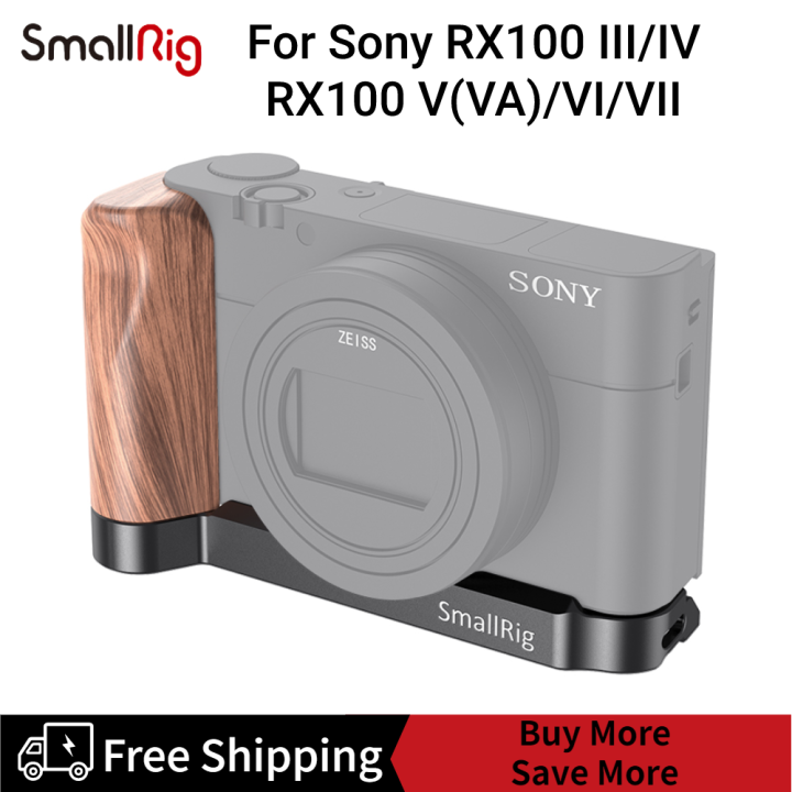 SmallRig L-Shaped Wooden Grip for Sony RX100 III / IV / V(VA) / VI ...