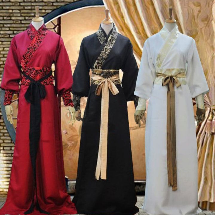Men's Chinese Silk Robe Plus Size Kimono Traditional Men Clothing ...