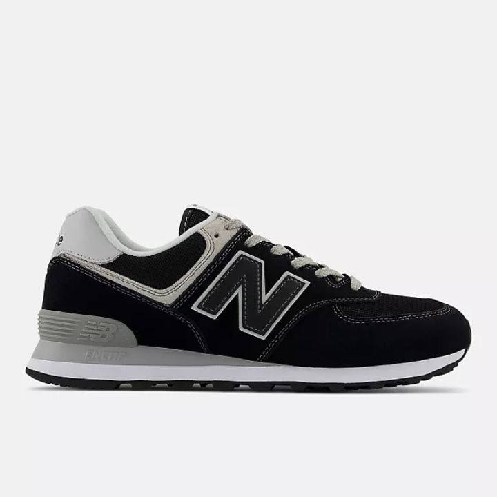Sepatu New Balance 574 Legacy Black White 100% Sneakers NB vins fashion ...