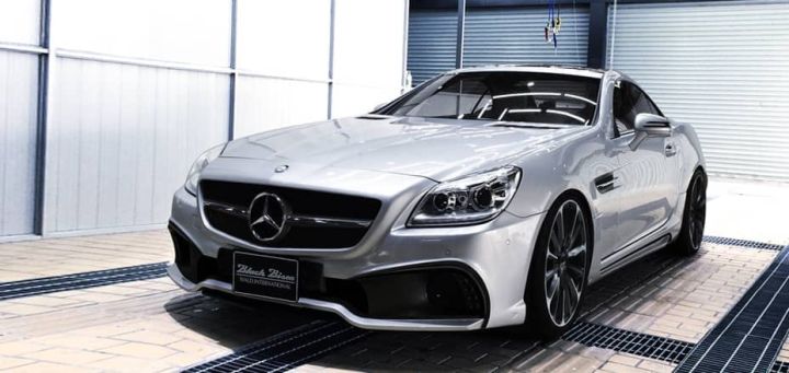 Mercedes Benz Slk R172 Wald Black Bison Bodykit body kit front side ...