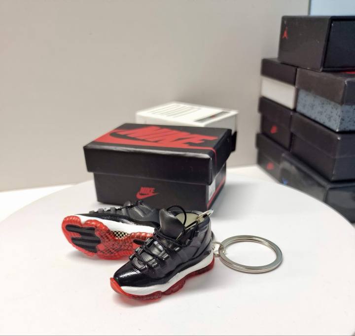 Jordan Shoes Keychain BRED XI | Lazada PH