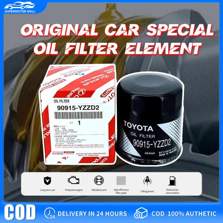 Oil Filter Toyota Fortuner / Innova / Hi-Lux / Hi-Ace 90915-YZZD2 ...