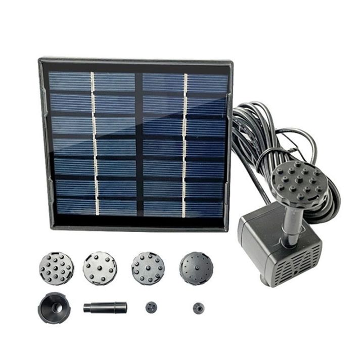 (QFNP) Solar Fountain Kits Pool Floating Fountains Mini Fountains Pool ...