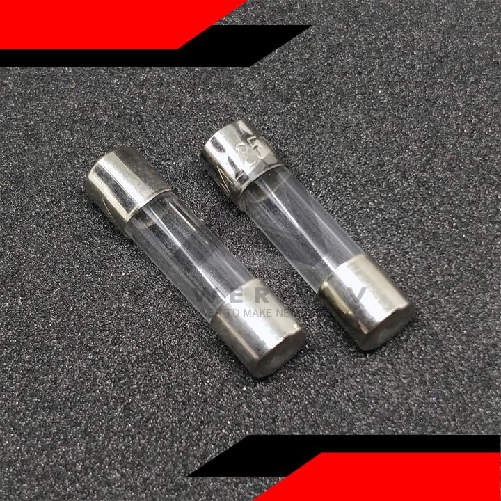 2pcs glass fuse 1 amp 220v 230v 250v 5*20 5*20mm 1000ma 1A AVR f1a Fast Fuse Glass motorcycle PC ...