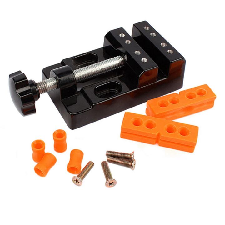 Mini Small Vise Mini Flat Clamp Table Jaw Bench Clamp Drill Press Vice ...