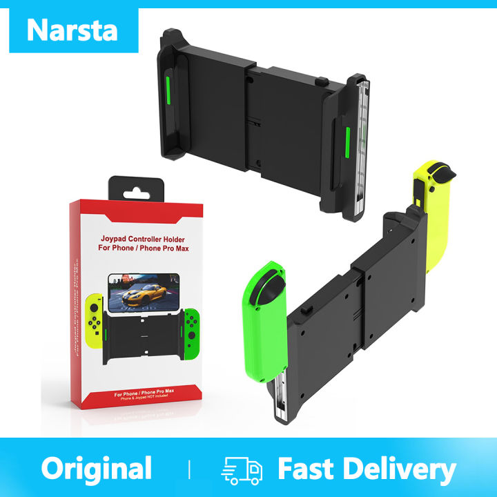 Narsta Mobile Game Controller Gaming Grip Handle Adapter Fit For ...