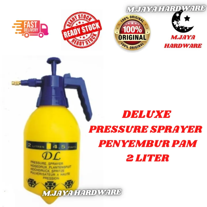 Original Deluxe 2L Pressure Sprayer Water Pump / Cleaning Spray ...