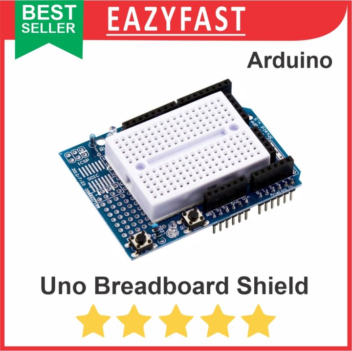 Arduino Uno Breadboard Shield Project Proto Board Prototype | Lazada Indonesia