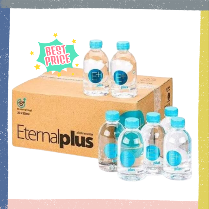 AIR MINERAL ETERNAL PLUS (E+) 330 ML - 1 KARDUS isi 20 Botol | Lazada ...