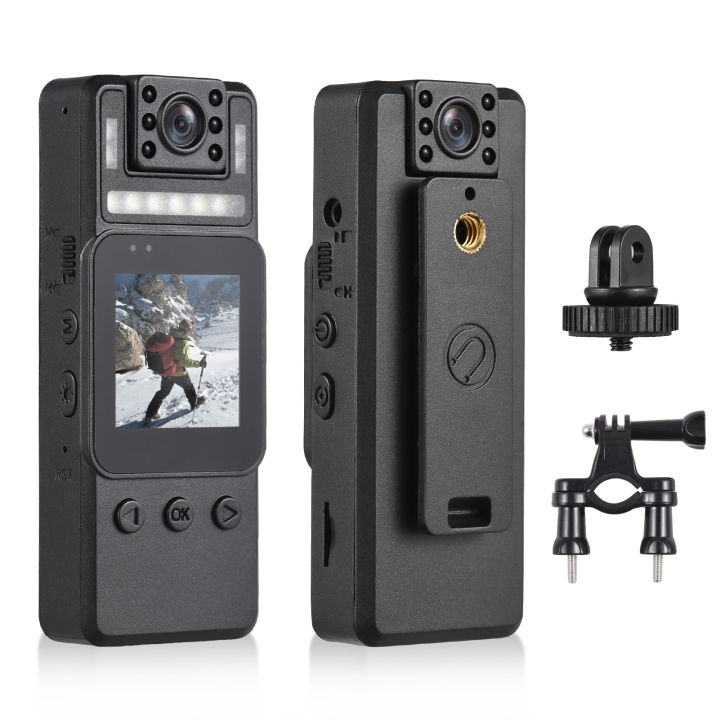 4K Body Camera with Audio and Video Recording Wearable Body Cam WiFi ...