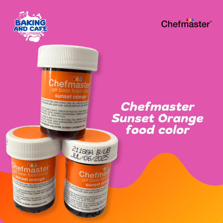 Chefmaster Food Coloring Sunset Orange | Lazada PH
