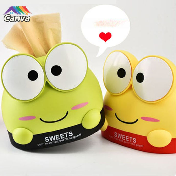 Creative cartoon tissue box pumping paper storage tissue box tissue bag ...