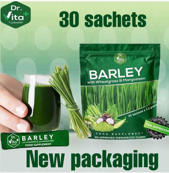 Dr vita barley with Wheatgrass and Mangosteen -30 sachets | Lazada PH