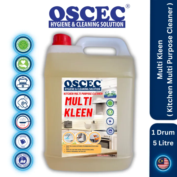 OSCEC® Kitchen Cleaner Multi Kleen / Kitchen Multipurpose Cleaner All ...