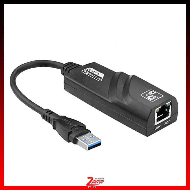USB to LAN Adaptor USB to RJ45 10/100/1000 Mbps Gigabit Ethernet ...