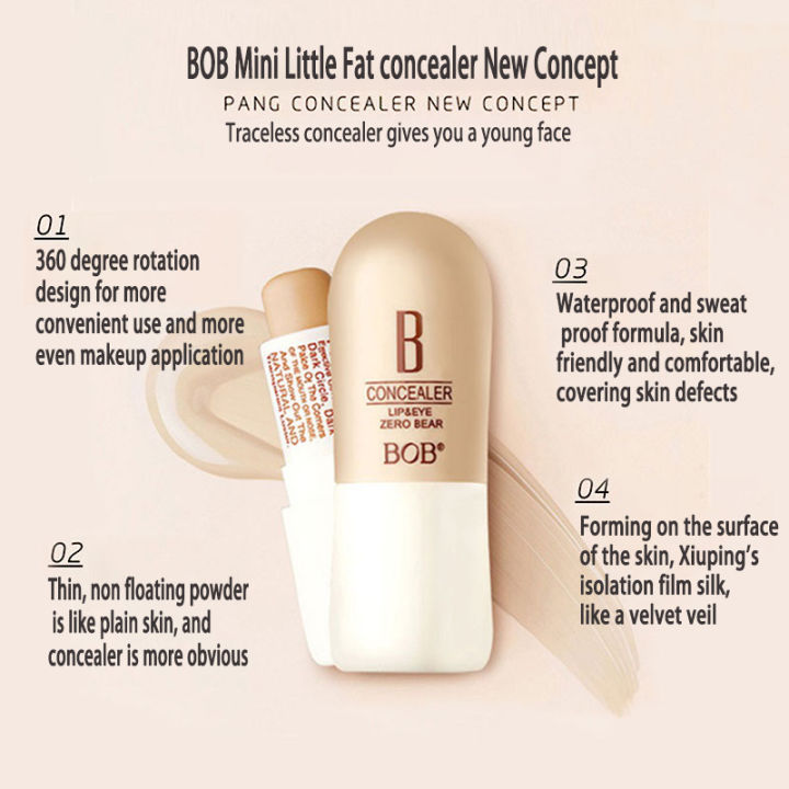 Lazy concealer Paste Stick to Cover Spots, Acne and Imprint Pits to ...