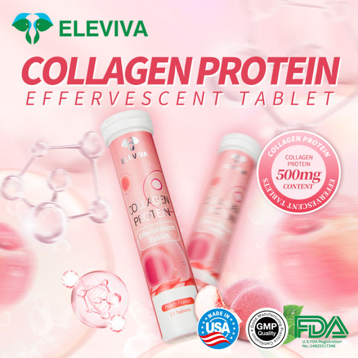 ELEVIVA Inumin ng collagen na may glutathione slimming beauty at balat ...