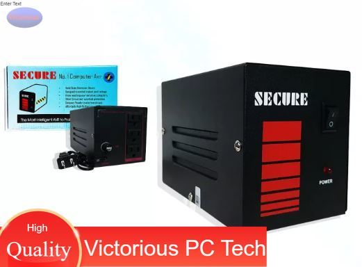 SECURE Automatic Voltage Regulator 500w 220v AVR for Computer | Lazada PH